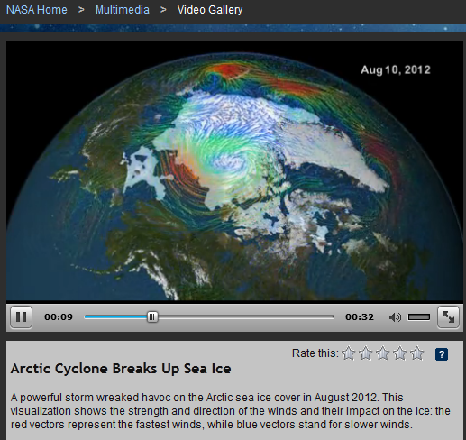 NASA on Arctic sea ice record low – storm 'wreaked havoc on the Arctic ...
