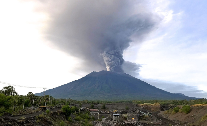 Bali Volcano Mount Agung November 2017 Eruption – Watts Up With That?