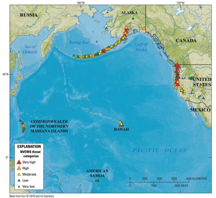 USGS issues first USA Volcano Threat Assessment in over a decade ...
