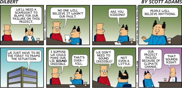 BOOM! Scott Adams uses Dilbert to Diss the ‘Climate Crisis’ Again ...