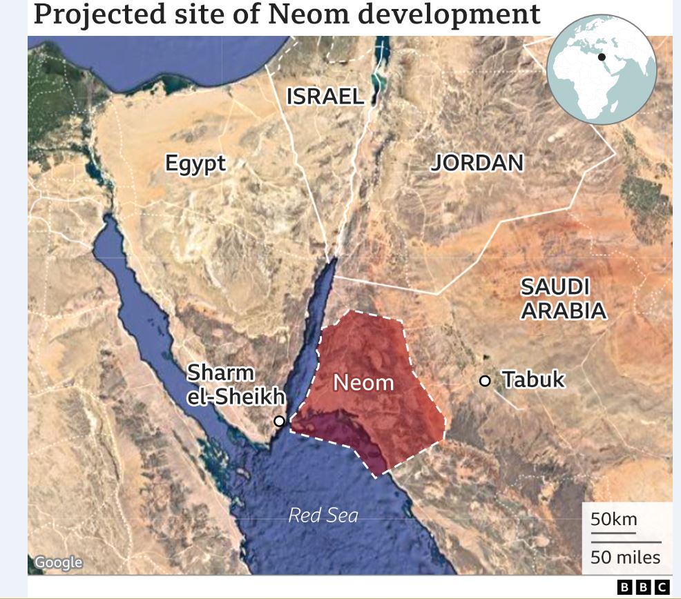 Neom map – Watts Up With That?