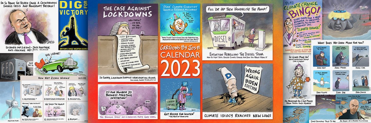 It's Not Too Late: Cartoons by Josh Calendar 2023 Has Second Printing ...
