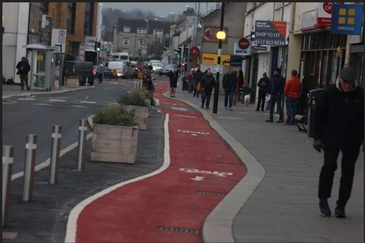 Wonky Cycle Lane – Watts Up With That?